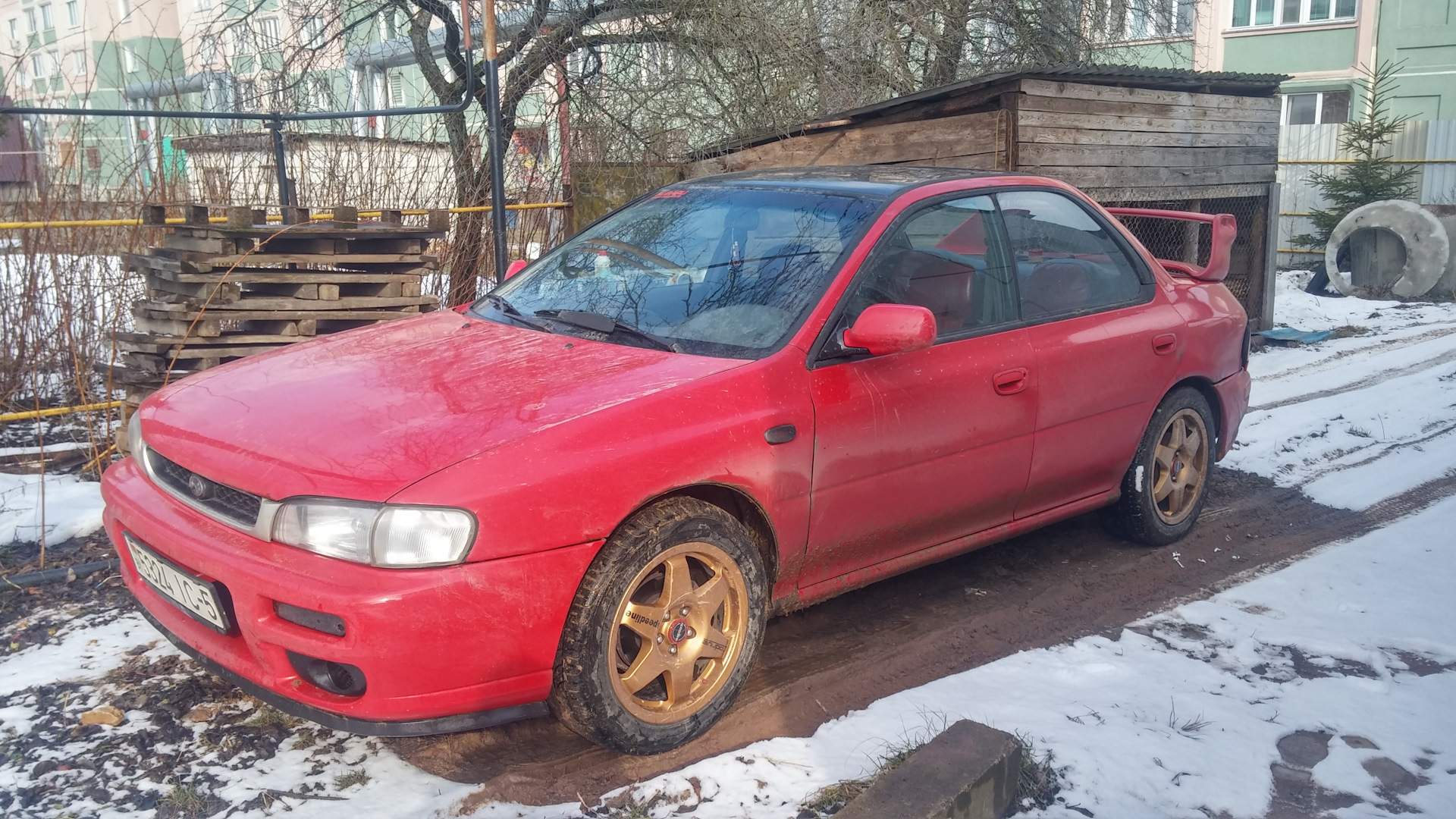 Прошло почти три года… — Subaru Impreza (GC/GF), 1,6 л, 1996 года ...