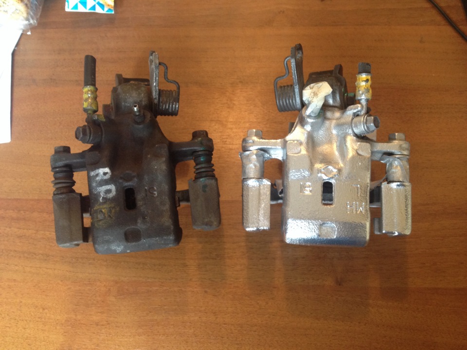 Тормозюльки на корму ;) — Nissan Maxima QX (A32), 3 л, 1998 года ...