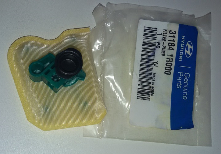 Замена топливного фильтра — Hyundai Accent (4G), 1,6 л, 2013 года ...