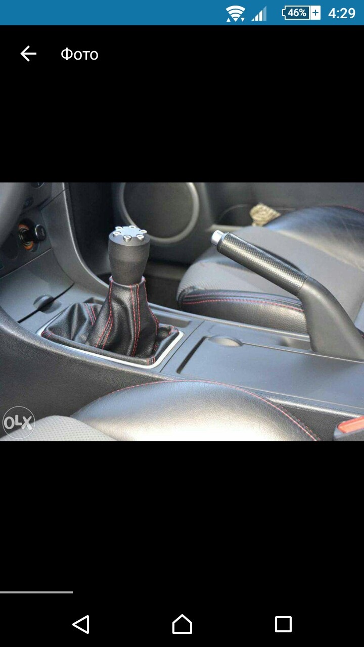 Ручка кпп — Mazda 3 (1G) BK, 1,6 л, 2008 года | аксессуары | DRIVE2