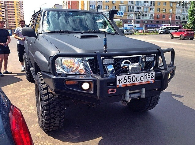 Изучу спрос на силовики ARB + Kaymar — Nissan Patrol GR II (Y61), 3 л ...