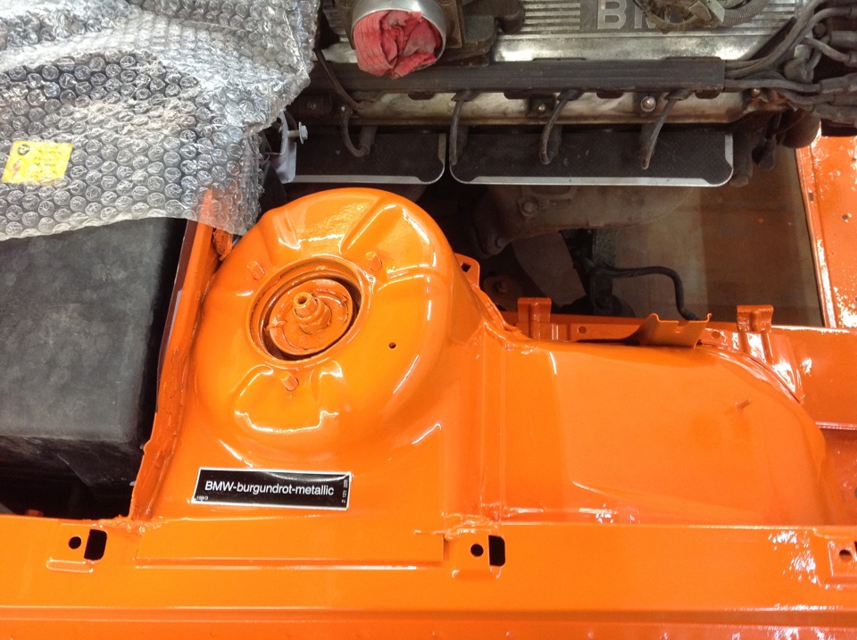 Окраска кузова — BMW 7 series (E32), 3,5 л, 1987 года | кузовной ремонт ...