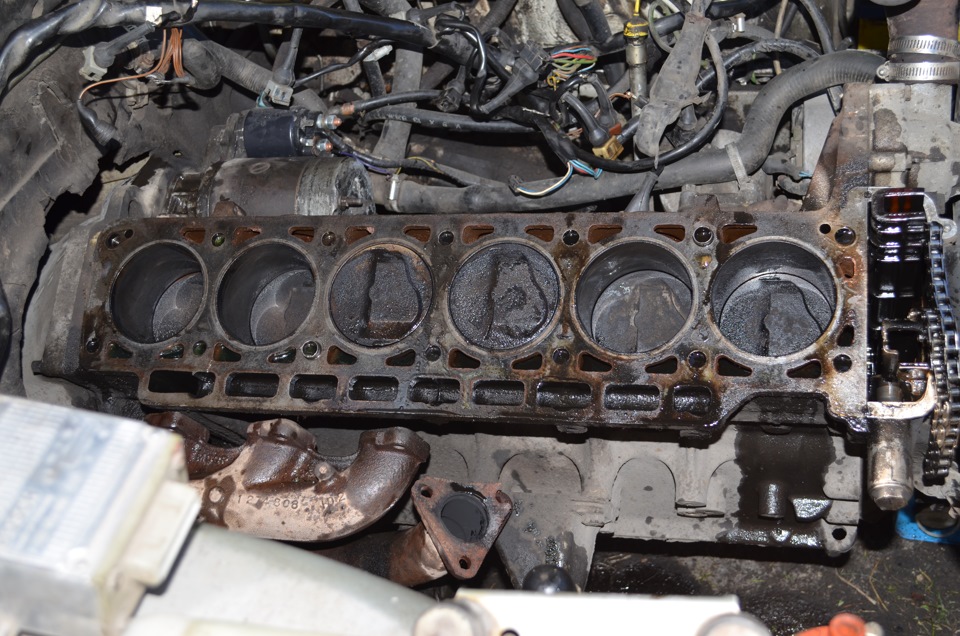 Фотоотчет по разбору моего движка m30b28. — BMW 5 series (E28), 2,8 л ...