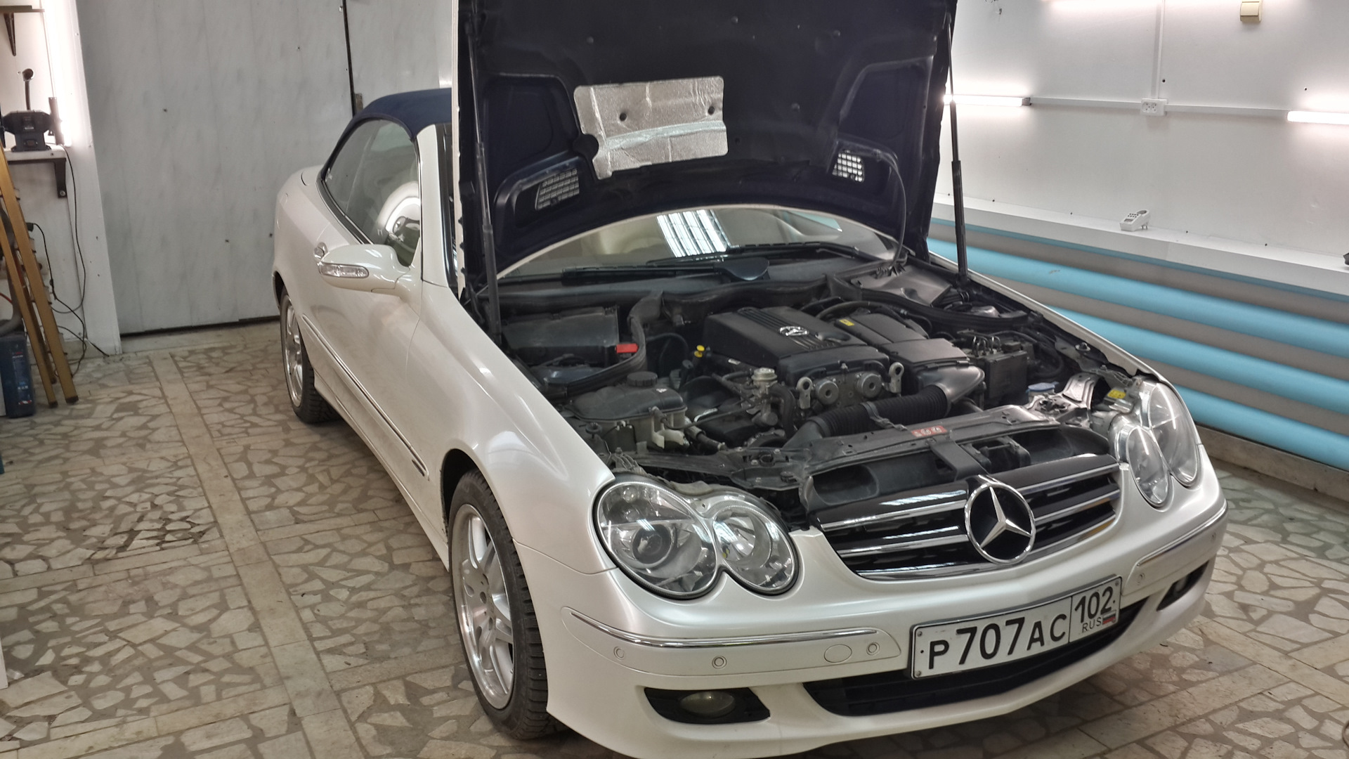 Журнал ТО- ч.2 (с номерами расходников) — Mercedes-Benz CLK (W209), 1,8 ...