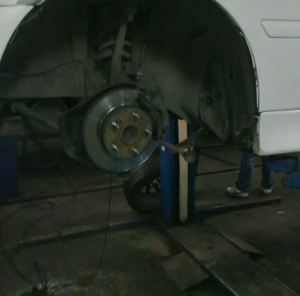 Подвеска сделанна! — Toyota Chaser (100), 2,5 л., 1998 года | визит на ...