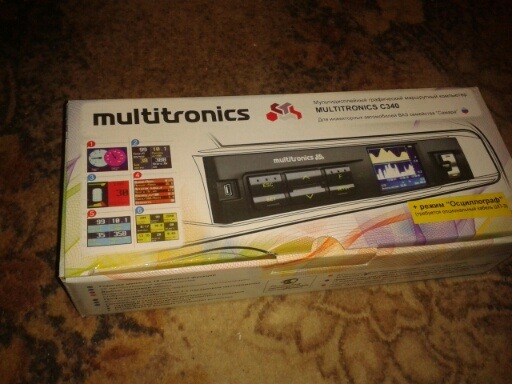 multitronics c340 теперь со мной))) — Lada 2114, 1,5 л, 2006 года | аксессуары | DRIVE2