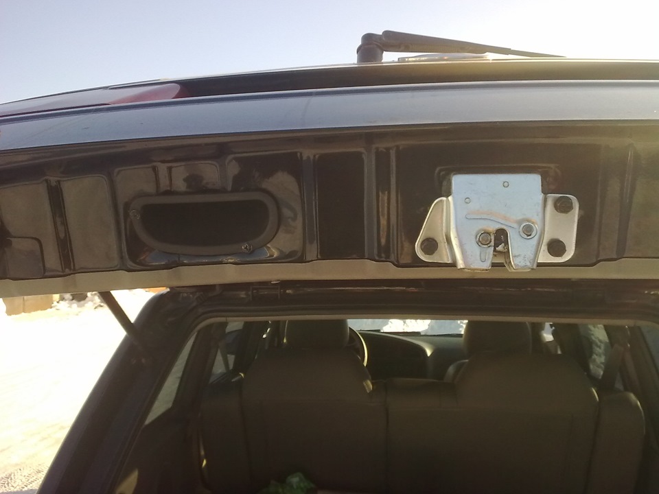 Ручка багажника — ТагАЗ Road Partner, 3,2 л., 2010 года | своими руками ...