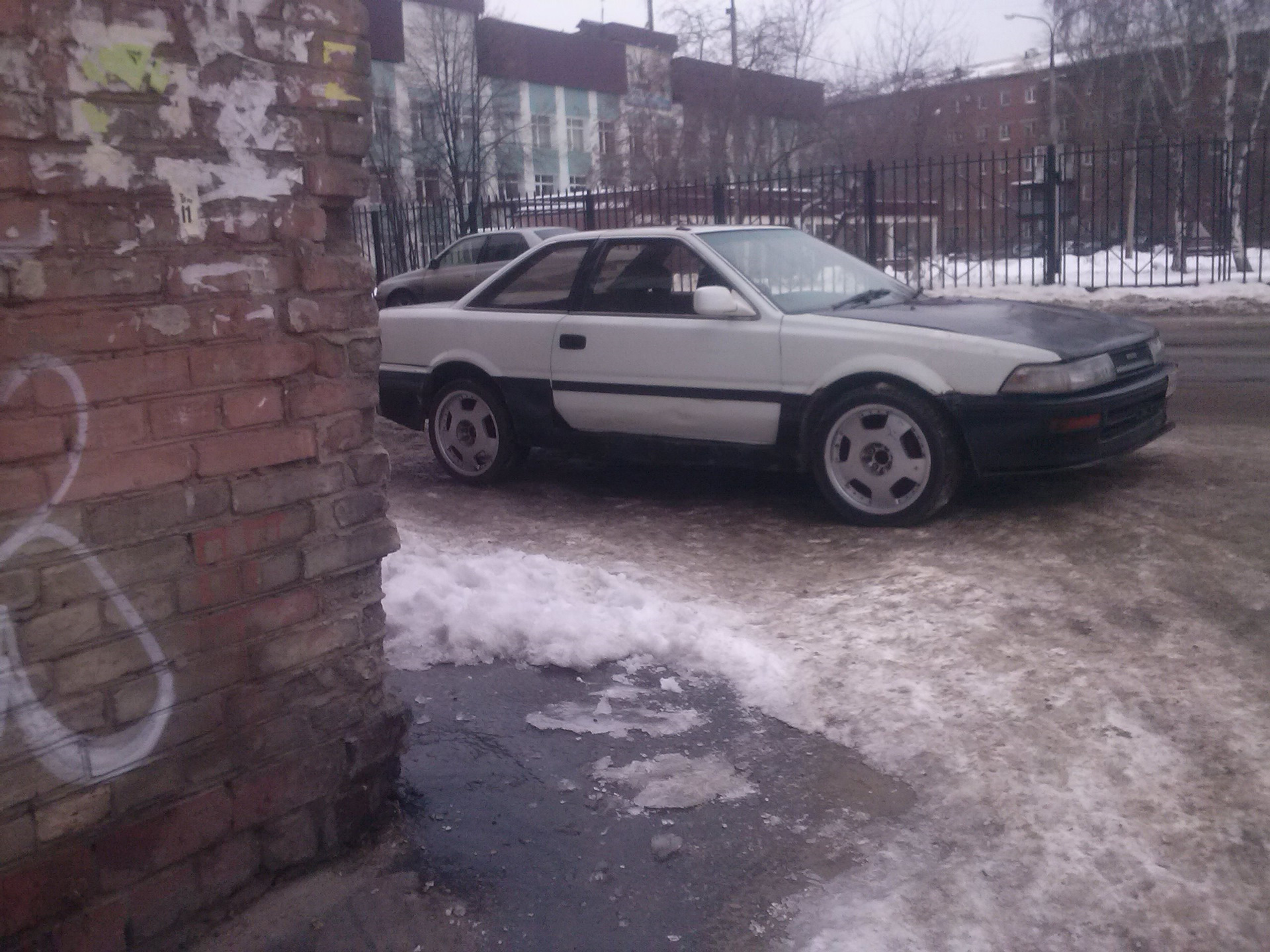 И снова 17 литье) — Toyota Corolla Levin (AE91/92), 1,5 л, 1989 года ...