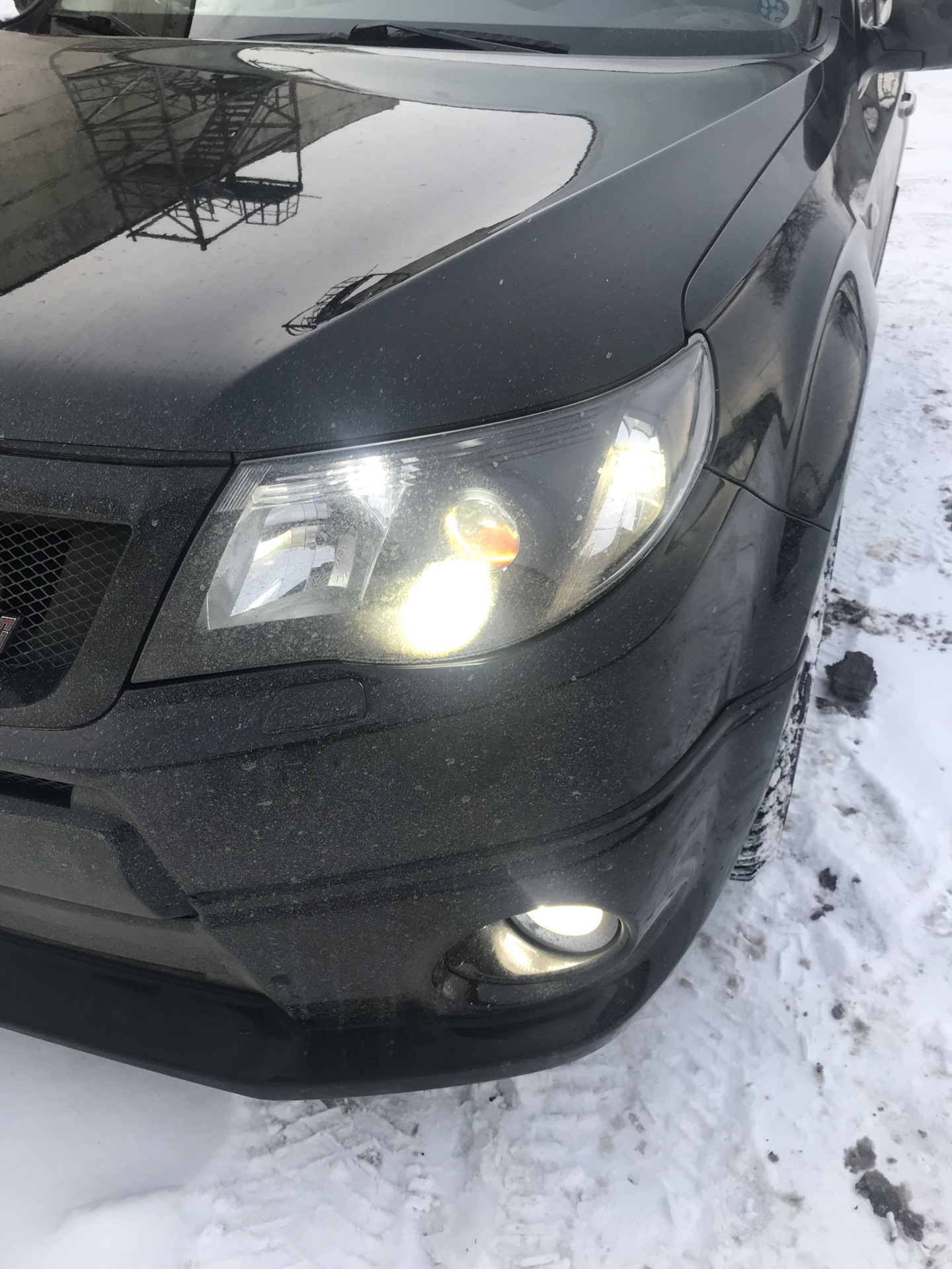 Правильный свет. Дхо и задний ход. — Subaru Forester (SH), 2 л, 2008 ...
