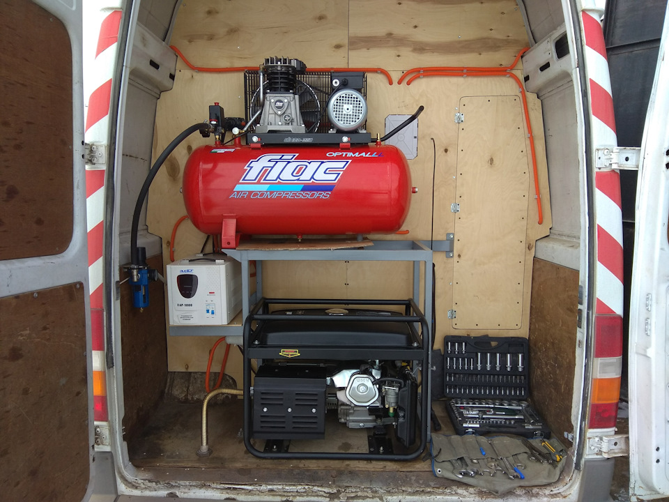 Газификация — Mercedes-Benz Sprinter (1G), 2,9 л, 1997 года | своими ...