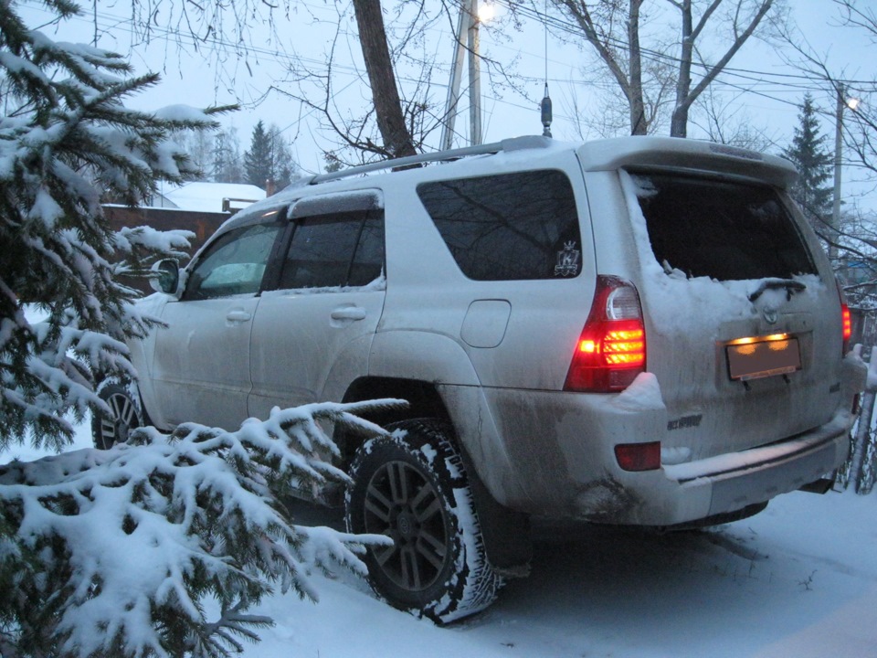 Сурфопогода и сезонные хлопоты — Toyota Hilux Surf (4G), 2,7 л, 2003 ...