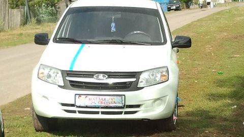 Lada Гранта (1G) 1.6 бензиновый 2012 | белое облако на DRIVE2