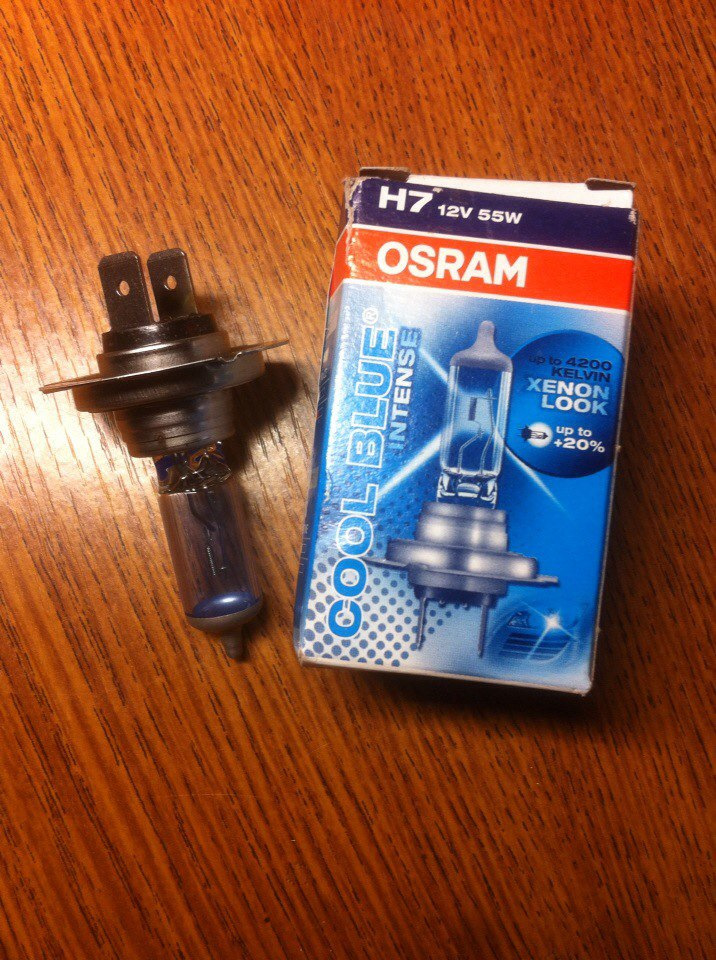 Osram cool blue intense 4200Kelvin "Типа ксенон" — Mazda 3 (1G) BK, 1,6 ...