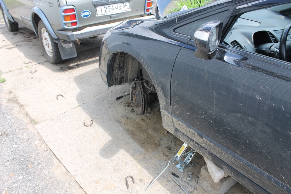 все в куче) — Honda Civic 4D (8G), 1,8 л, 2008 года | своими руками ...