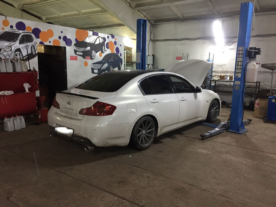 ТО 117 — Infiniti G25, 2,5 л, 2012 года | плановое ТО | DRIVE2