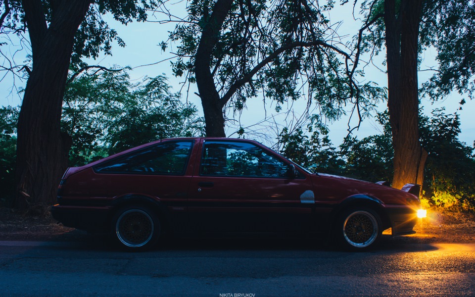 немного новых фотографий: June 2015 — Toyota Sprinter Trueno (85), 1,5 ...