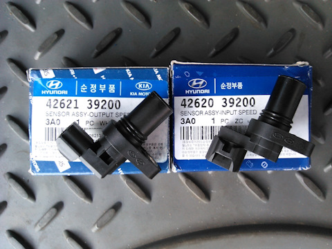 4262039200 ДАТЧИК ЧИСЛА ОБОРОТОВ ВАЛА AКПП KIA HYUNDAI | Запчасти на DRIVE2