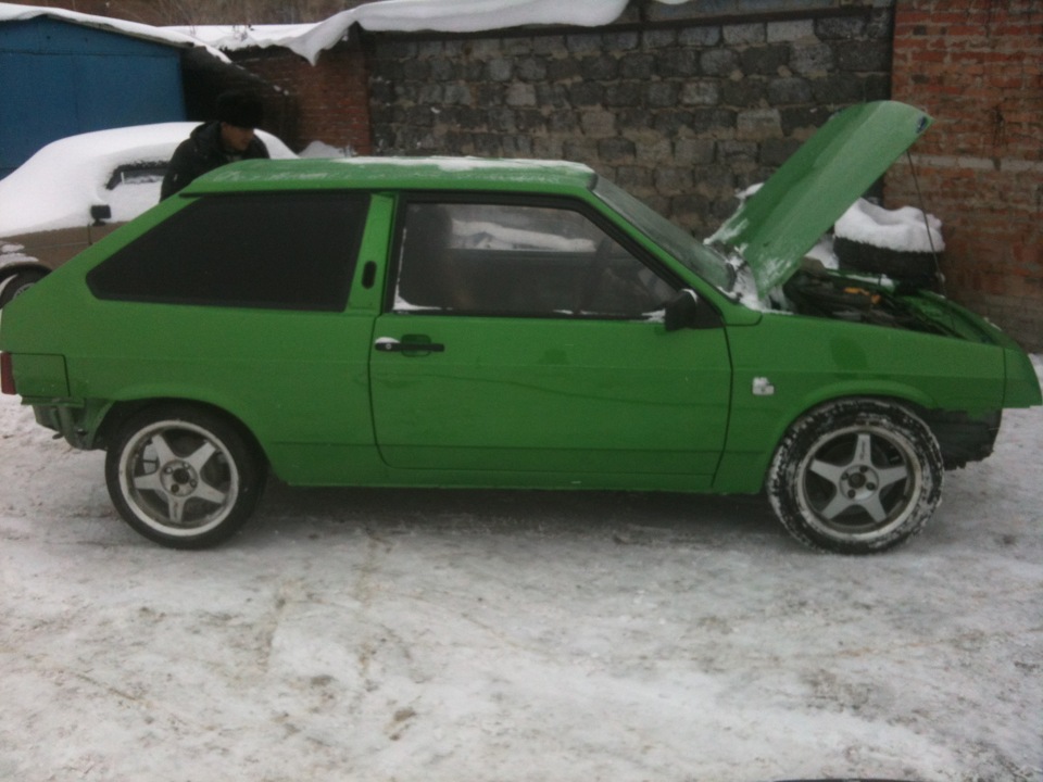 Забрал с покраски))) — Lada 2108, 1,6 л, 1987 года | кузовной ремонт ...