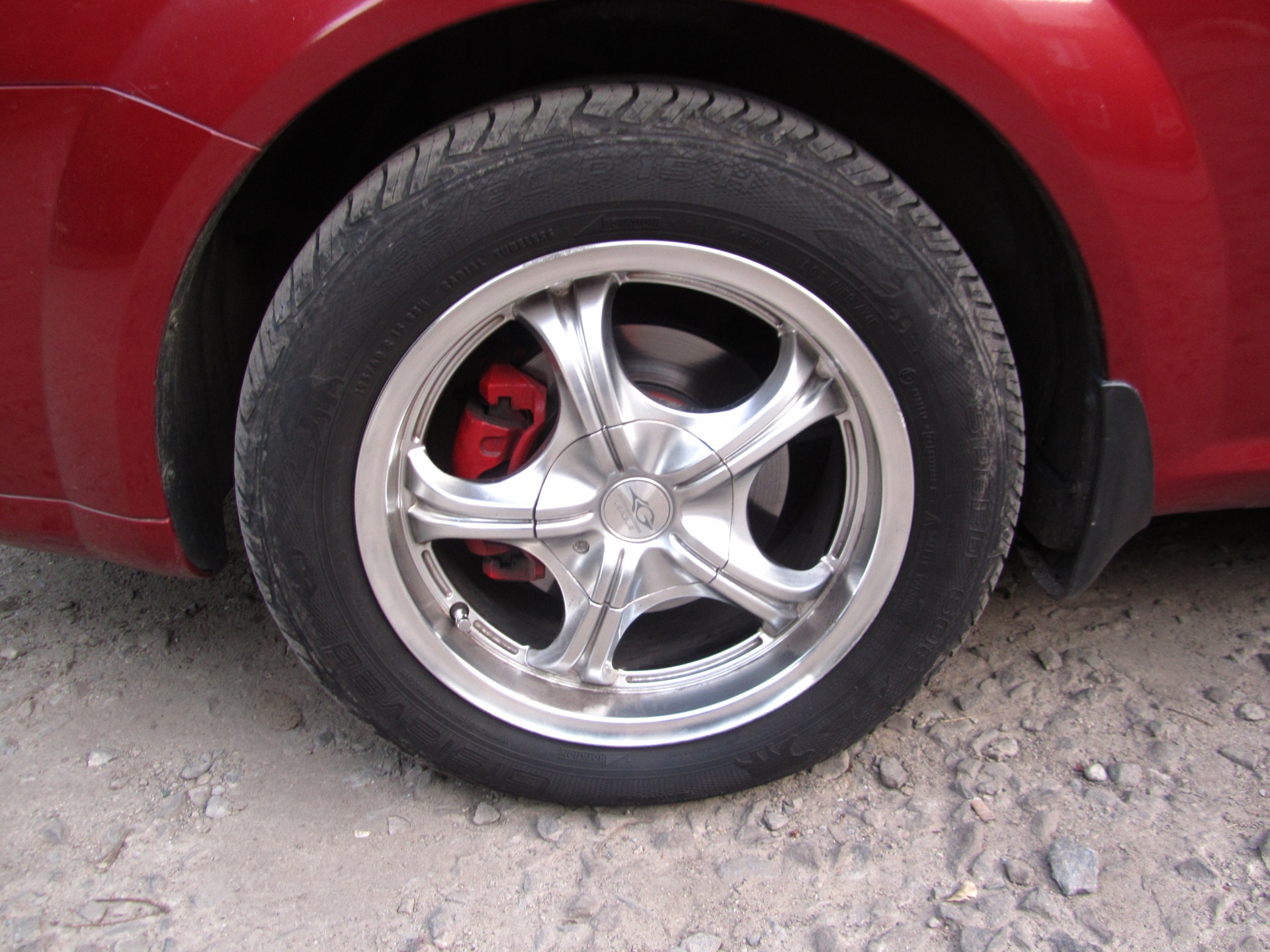 Литые диски League. — Chevrolet Lacetti Sedan, 1,8 л, 2007 года ...