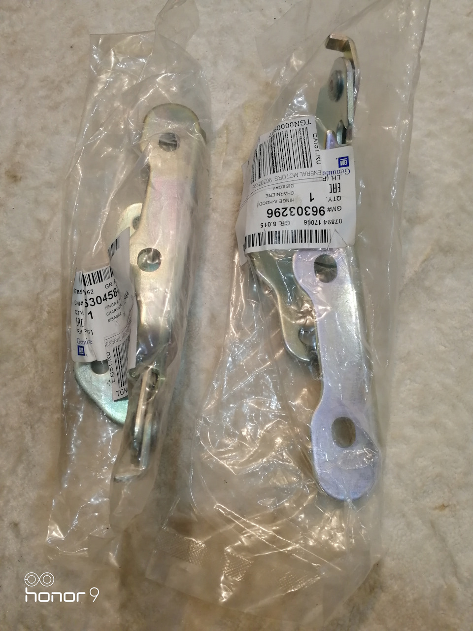 96303296 Петля капота левая CHEVROLET LANOS, SENS GM | Запчасти на DRIVE2