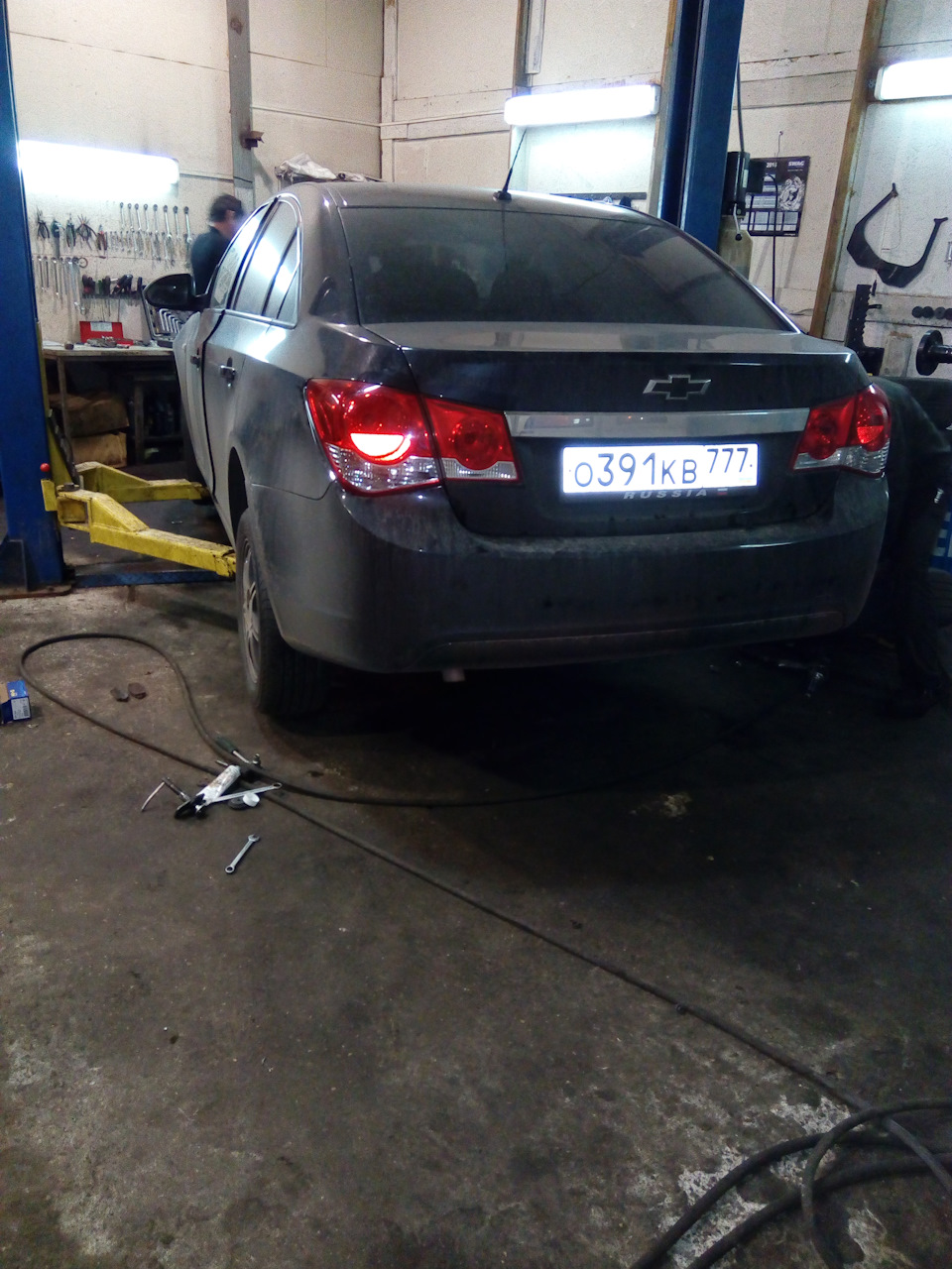 Колодки менял — Chevrolet Cruze (1G), 1,8 л, 2011 года | расходники ...