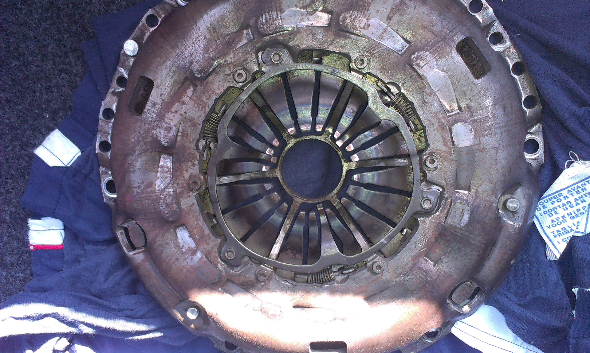 Замена маховика — Ford Mondeo III, 2,2 л, 2006 года | своими руками ...