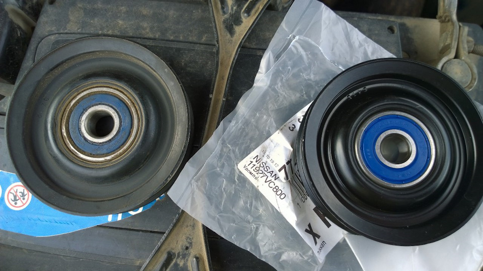 11927VC800 Натяжной ролик, поликлиновой ремень NISSAN INFINITI ...