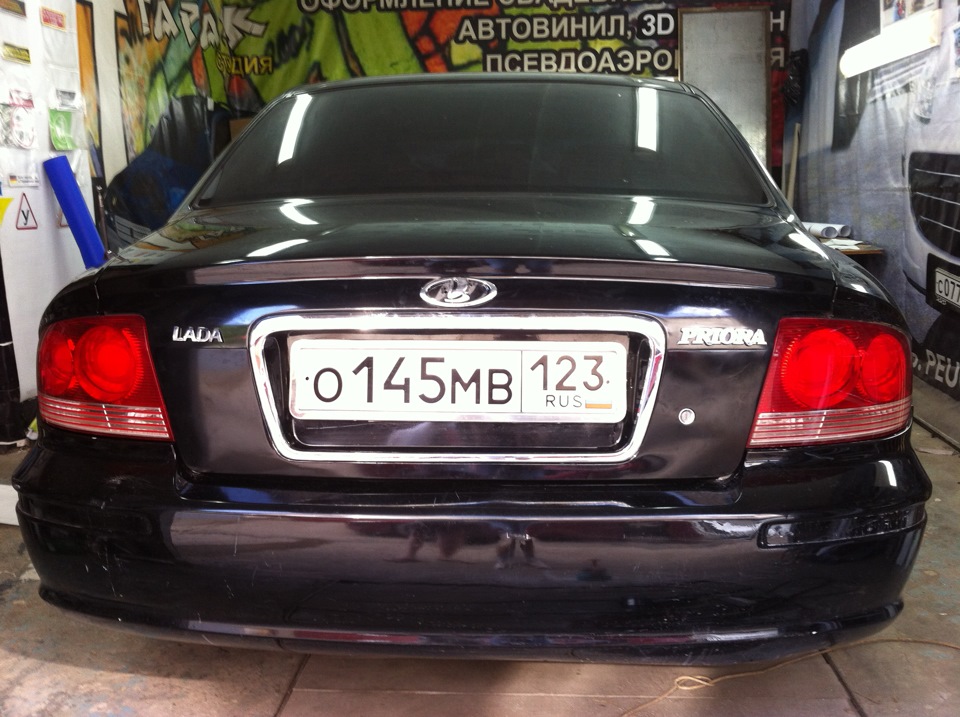 Вот такая у нас Lada Priora:) — Hyundai Sonata IV (EF), 2 л, 2003 года | тюнинг | DRIVE2