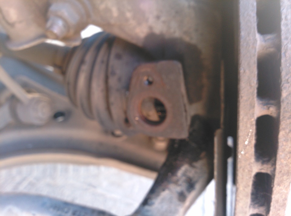 Правый передний датчик ABS. — Chevrolet Aveo 3-door, 1,2 л, 2008 года ...