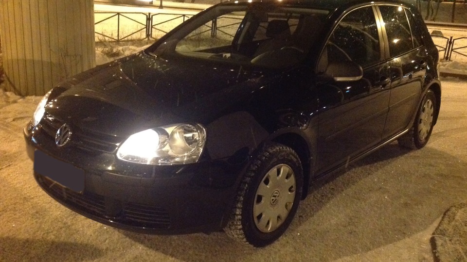 Замена масла и фильтров. — Volkswagen Golf Mk5, 1,4 л, 2008 года ...