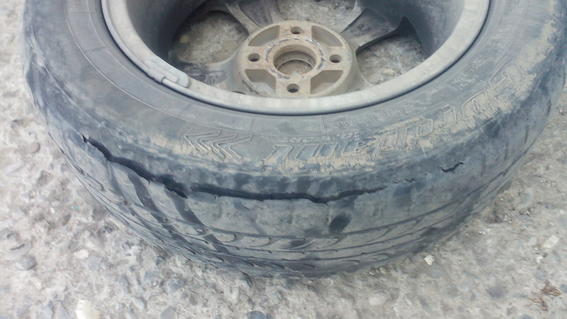 вот это чудо юдо резина. — Hyundai Accent (2G), 1,5 л, 2007 года | шины ...