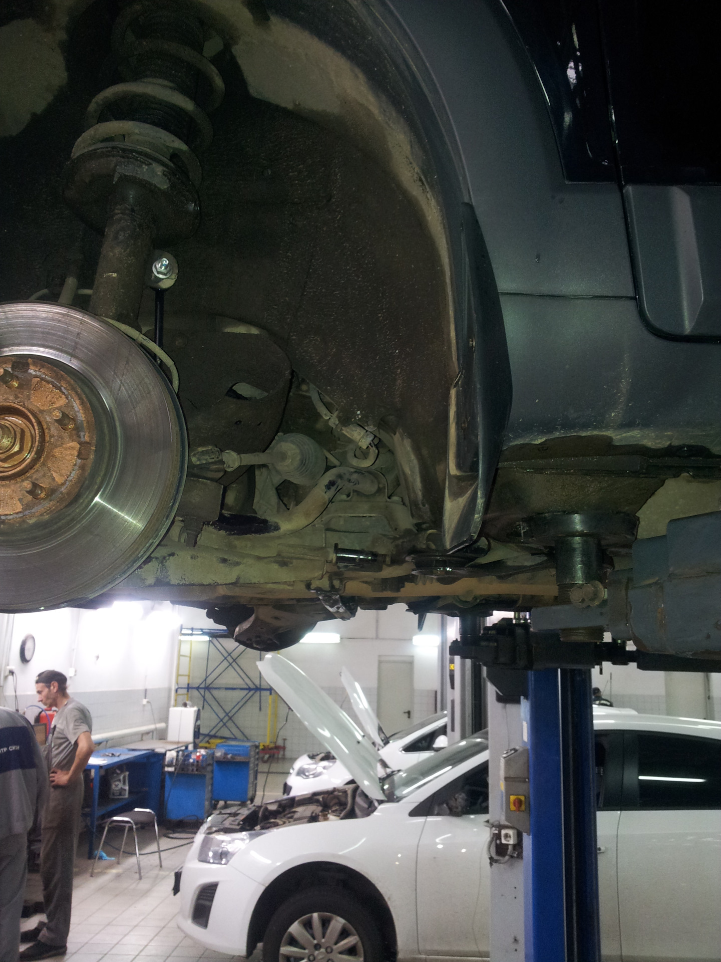 106. Гарантия все таки работает. Передняя подвеска — Chevrolet Captiva ...