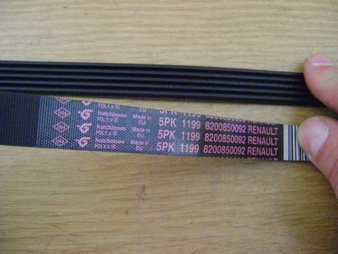 8200850092 Ремень генератора 120см (ребрист) RENAULT | Запчасти на DRIVE2