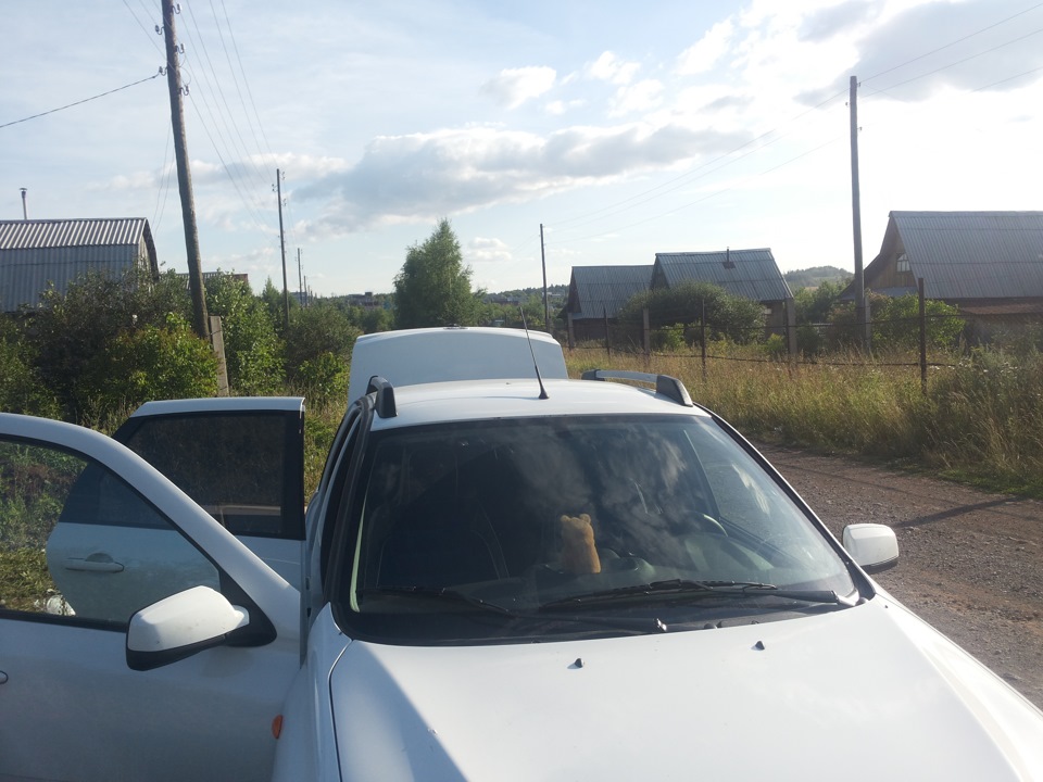 купил рейлинги — Lada Гранта (1G), 1,6 л, 2013 года | аксессуары | DRIVE2