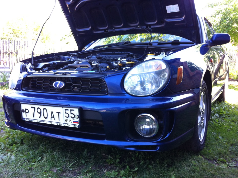 193000 замена задних стоек(KYB) — Subaru Impreza (GD/GG), 1,5 л, 2000 ...