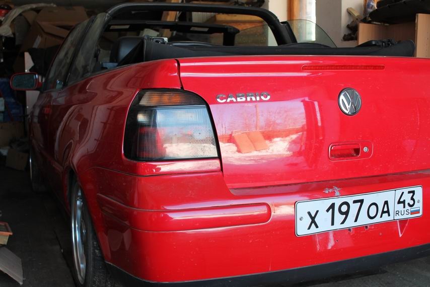 1, 2, 3, 4, 5 вышел Кабрик погулять… — Volkswagen Golf Cabriolet Mk4, 2 ...