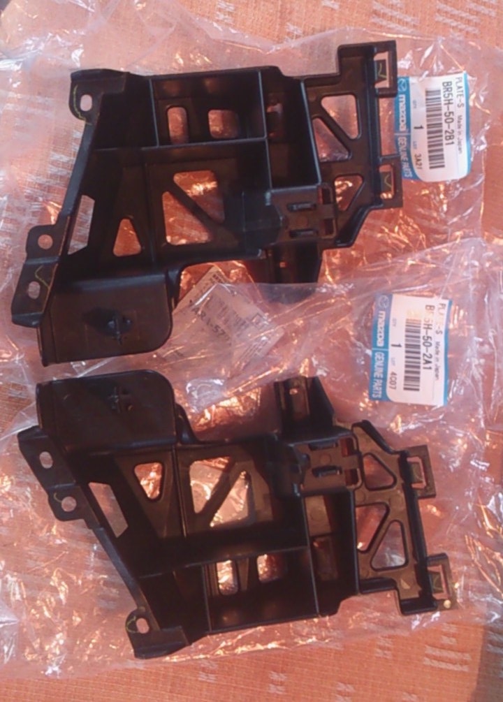 Установка нового бампера mazda 3 — Mazda 3 (1G) BK, 2 л, 2007 года ...