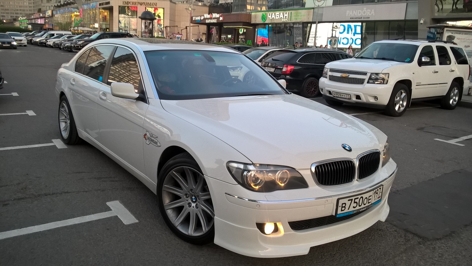 В ожидании лета, выделяясь из толпы… — BMW 7 series (E65/E66), 4,8 л, 2008 года | стайлинг | DRIVE2