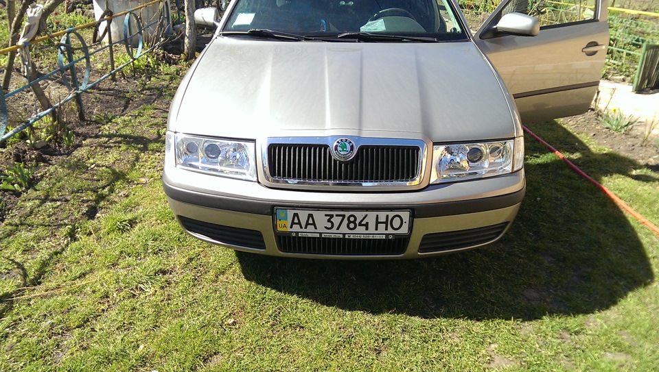 Поменял значок — Skoda Octavia A4 Mk1, 1,6 л, 2008 года | своими руками ...