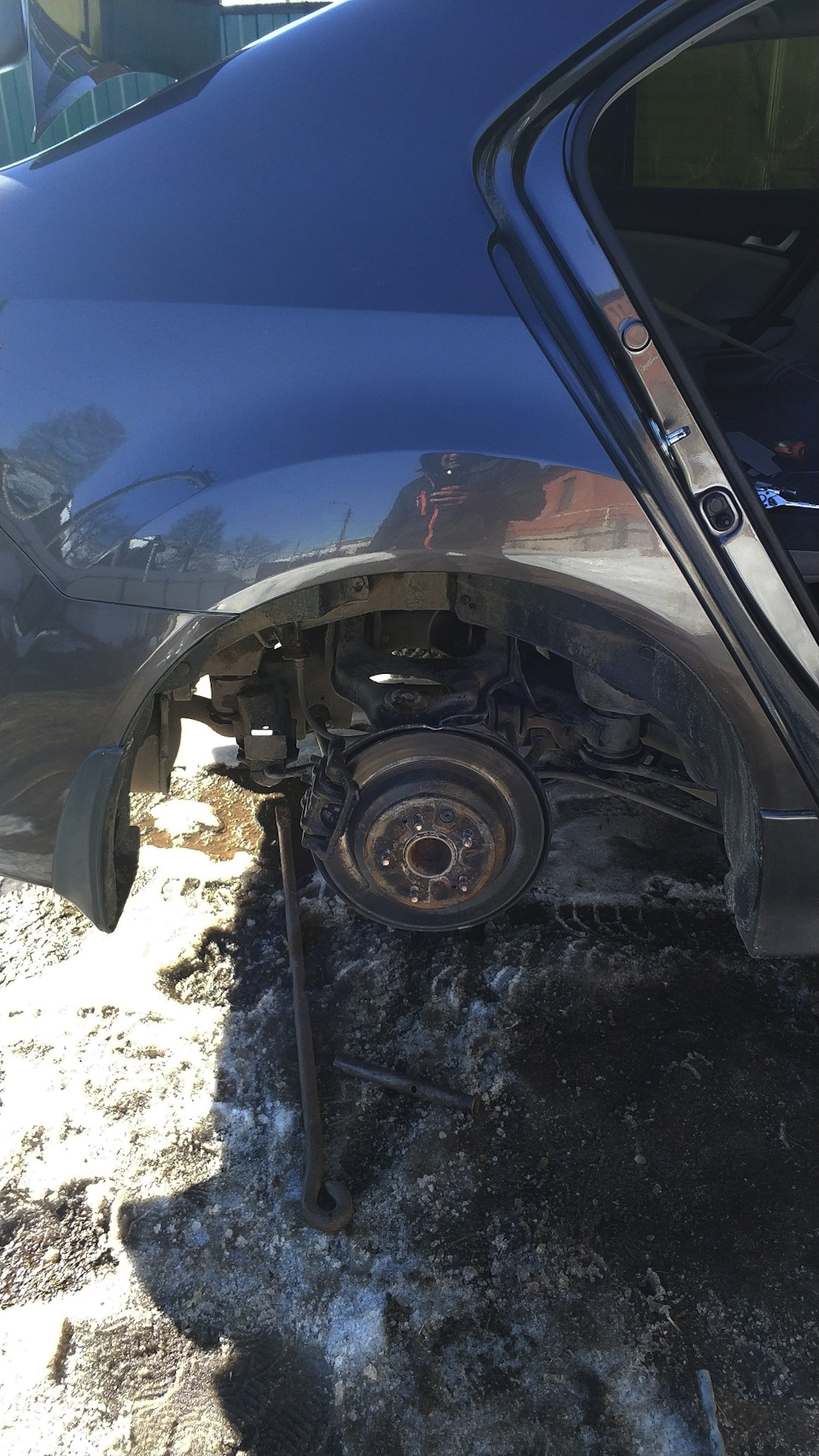 Проставки под пружины — Honda Accord (8G), 2,4 л, 2008 года | своими ...