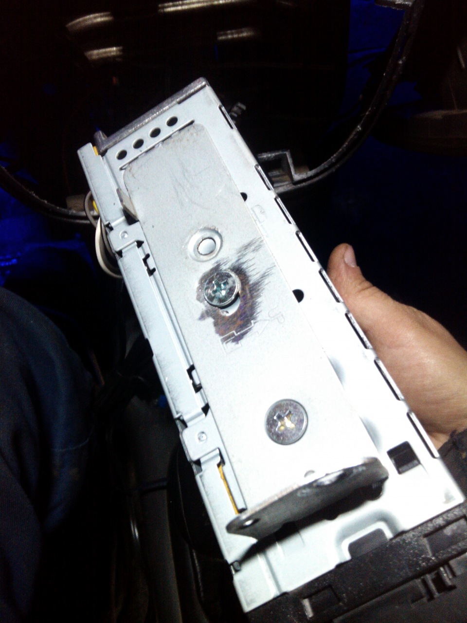 Поставил магнитолку Alpine CDE-120RR — Daewoo Matiz (M100/M150), 0,8 л ...