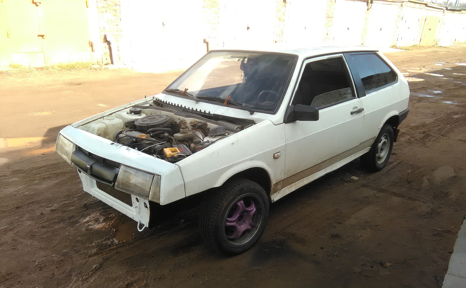 Уже торохтит))))) скоро поедем — Lada 2108, 1,5 л, 1993 года | просто ...