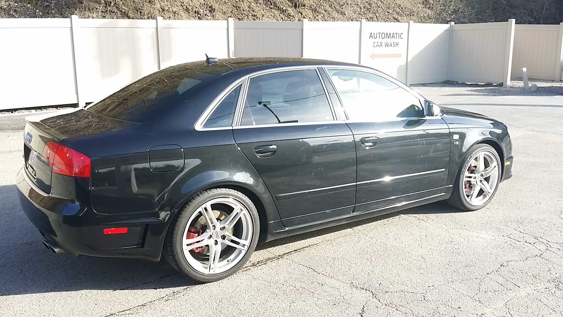 Первая мойка в этом сезоне — Audi S4 (B7), 4,2 л, 2008 года | мойка ...