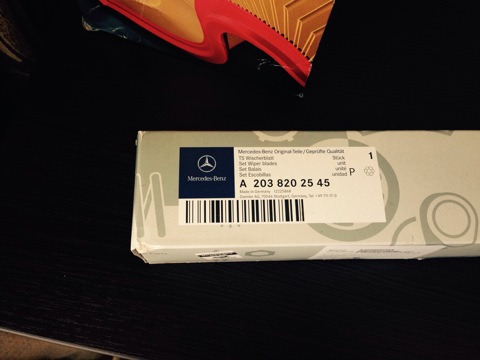 A2038202545 Комплект щеток стеклоочистителя 2шт Mercedes | Запчасти на ...