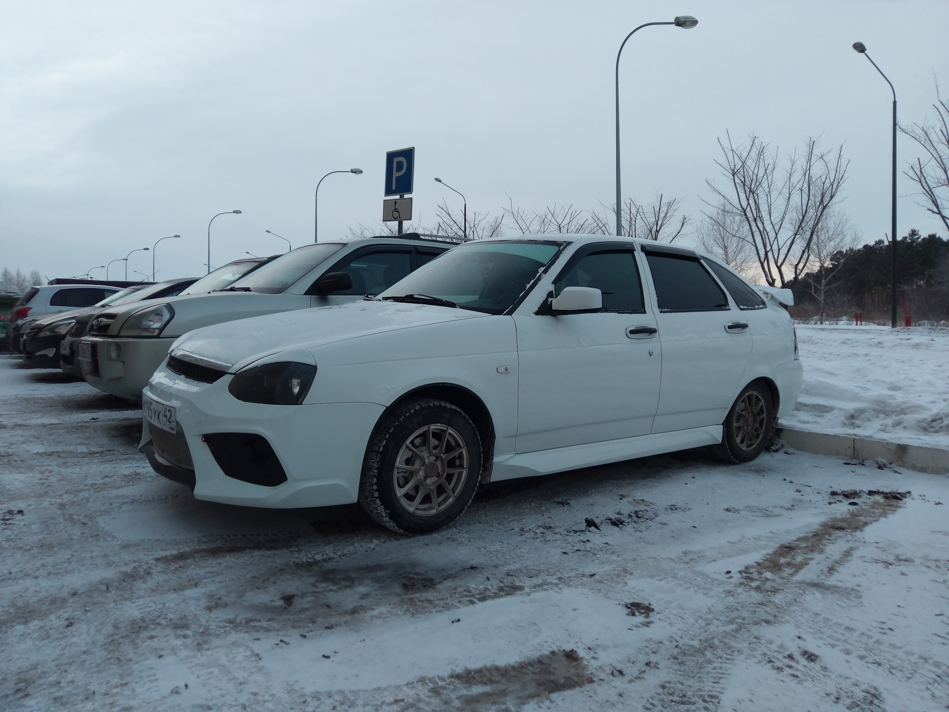 Пороги ринг-2 — Lada Приора хэтчбек, 1,6 л, 2009 года | тюнинг | DRIVE2