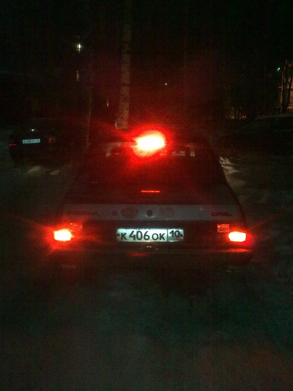 Дополнительный стоп сигнал — Opel Ascona C, 1,6 л, 1988 года ...