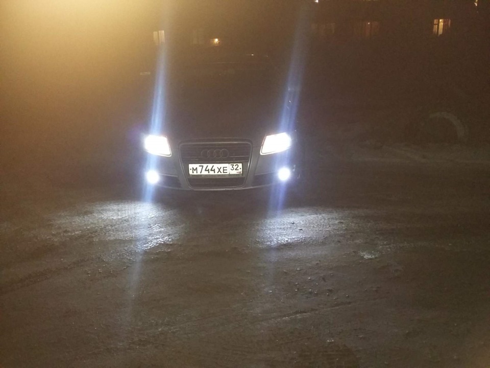 Лампочки ПТФ — Audi A6 (C6), 3 л, 2005 года | электроника | DRIVE2