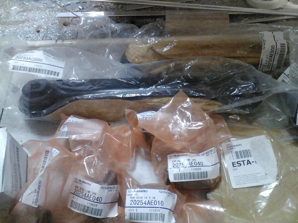 цепи и подвеска — Subaru Legacy (BL/BP), 3 л, 2007 года | запчасти | DRIVE2