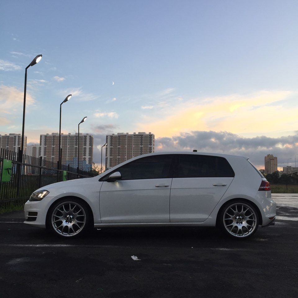 BBS CH R19 — Volkswagen Golf Mk7, 1,4 л, 2013 года | тюнинг | DRIVE2