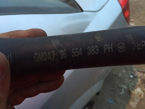 96554383 Трубка отопителя подающая GM | Запчасти на DRIVE2